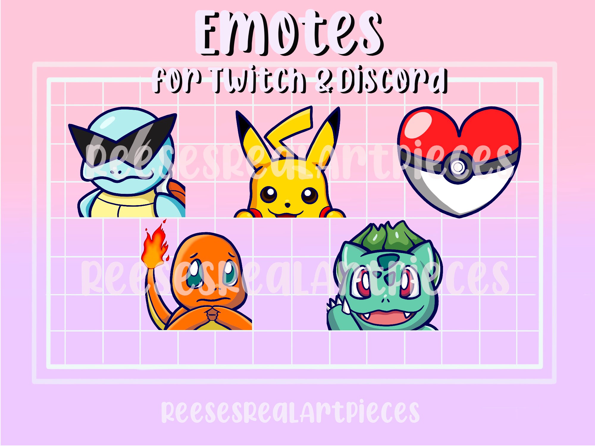 Pokemon Emotes Twitch / Discord Emotes Pikachu Bulbasaur Pokeball ... Pokemon Emotes Twitch / Discord Emotes Pikachu Bulbasaur Pokeball ...