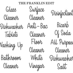 The Home Edit | Customise Your Own Labels | the Container Store ...