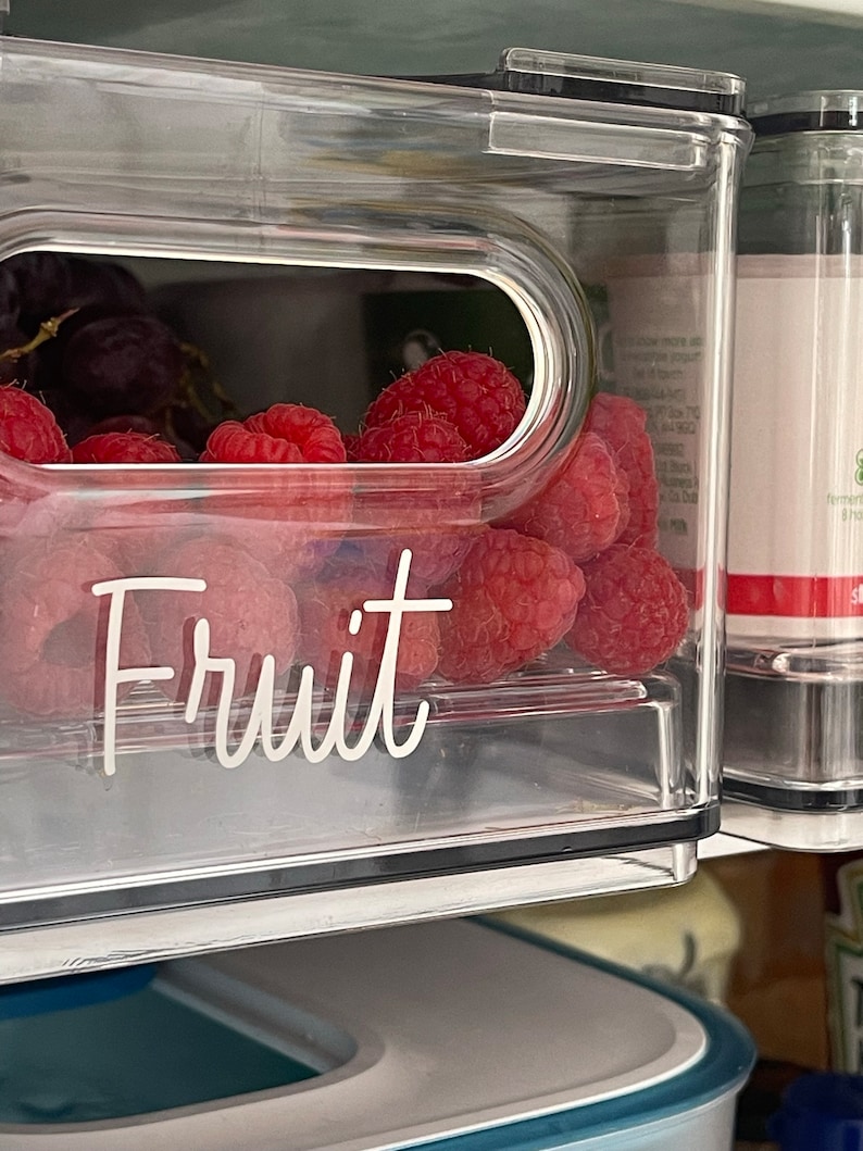 The Home Edit Customise Your Own Labels the Container Store Organising ...