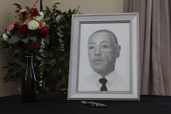 Drawing & Illustration Gus Fring Breaking Bad Giancarlo Esposito The ...