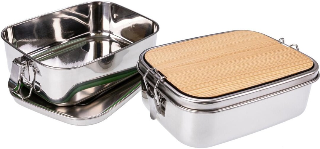 Bread Box/lunch Box Made of Stainless Steel 1200ml Lunch Box Waterproof ...
