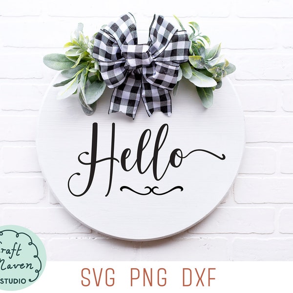 Hello Svg - Etsy Canada