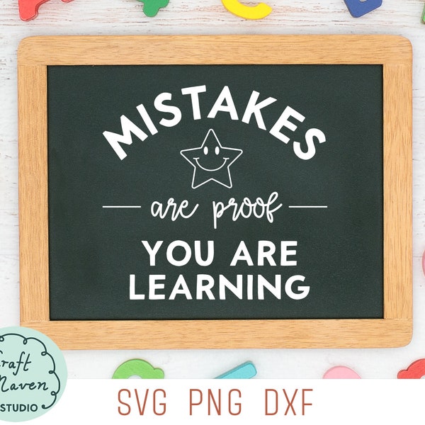 Mistakes Are Proof - Etsy