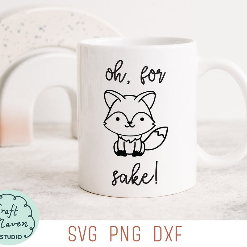 For Fox Sake Svg - Etsy