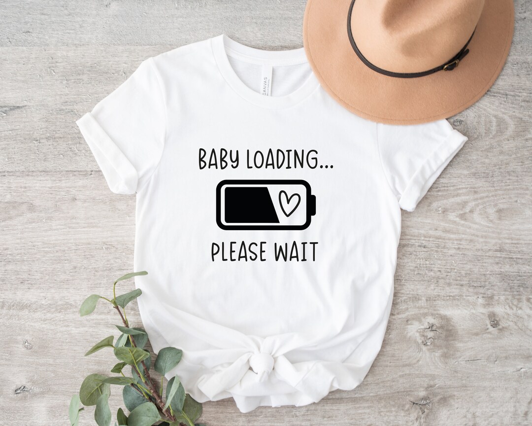 Baby Loading Svg, Funny Pregnancy Svg, Pregnancy Announcement Svg, Mom ...