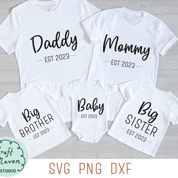 Mom Est Svg - Etsy