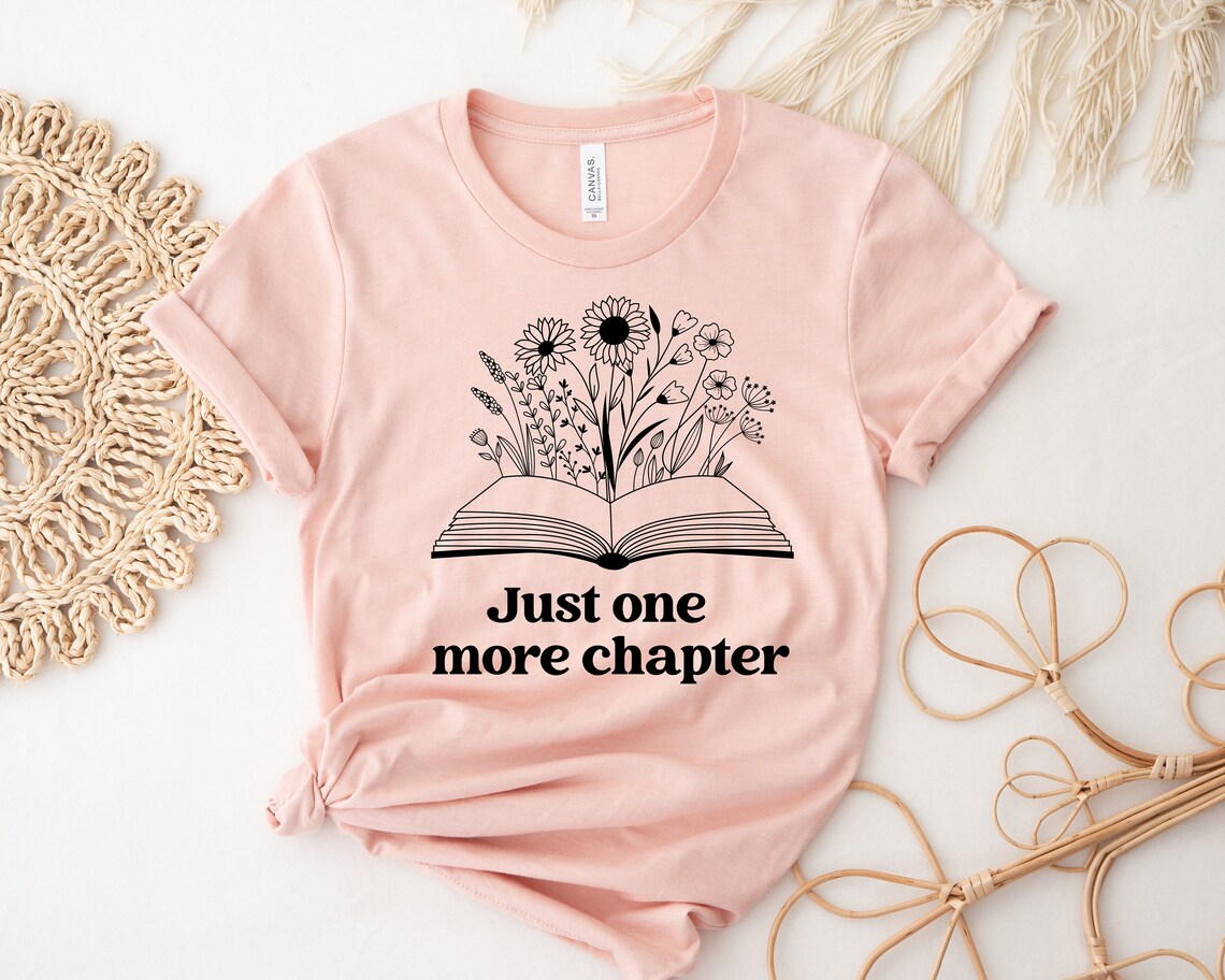Just One More Chapter Svg Book Lover Svg Png Tote Bag Svg - Etsy
