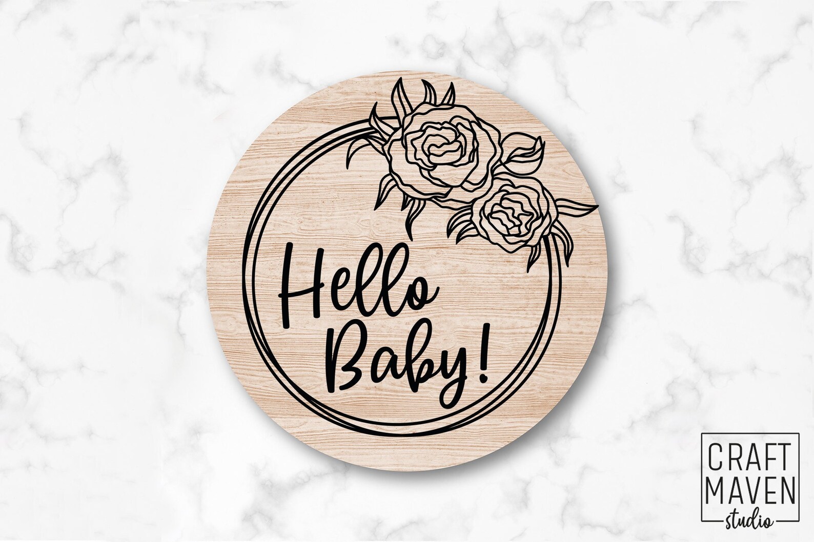 Hello Baby SVG Birth Announcement Svg Hello World SVG - Etsy