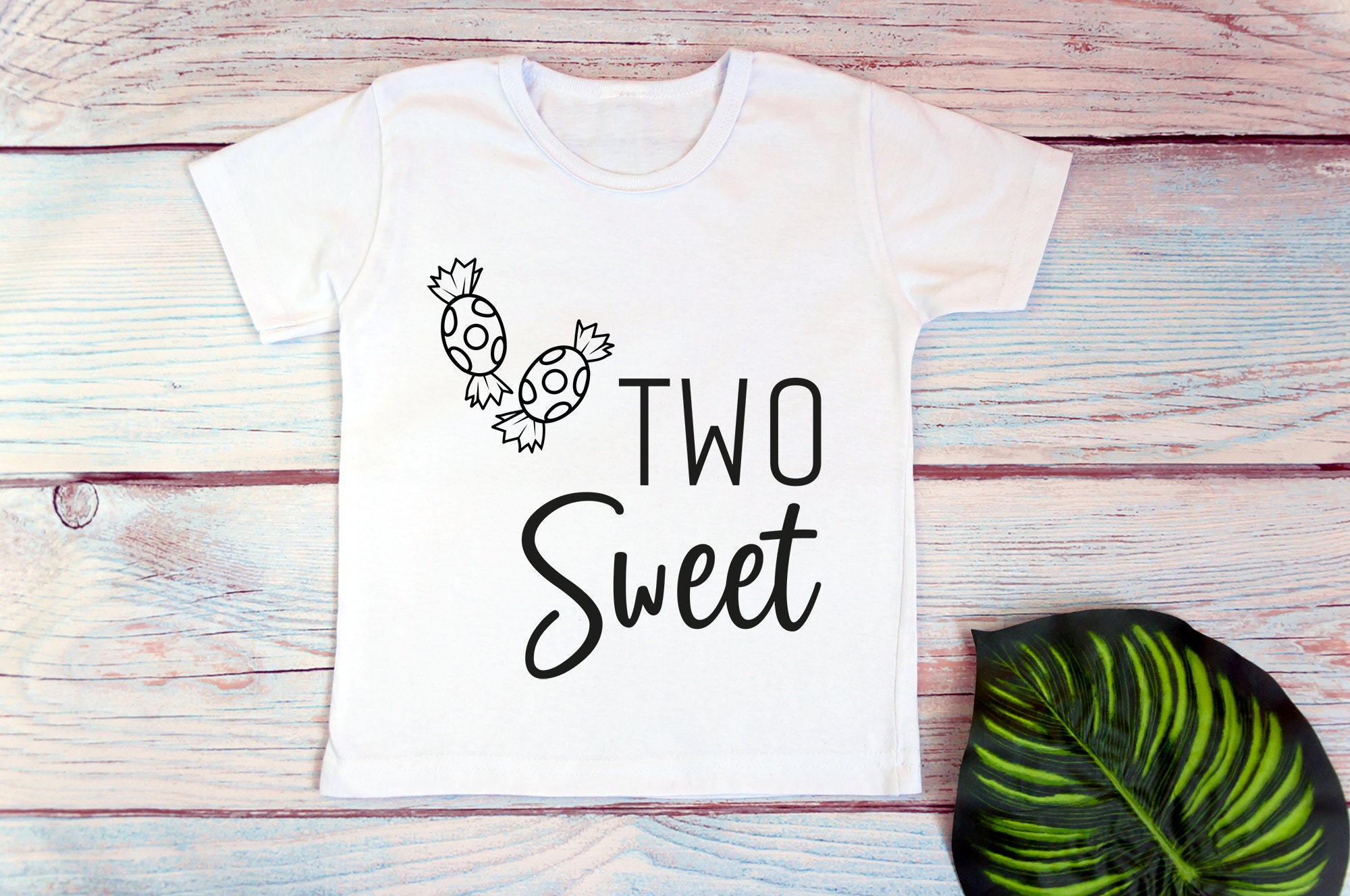 Two Sweet SVG 2nd Birthday SVG Two Sweet PNG Toddler | Etsy