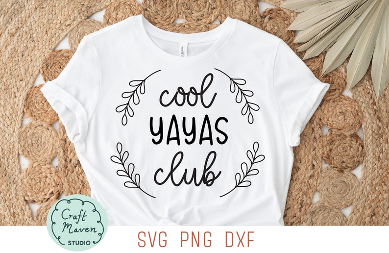 Cool Yayas Club Svg Hello Yaya Svg Promoted to Yaya Svg - Etsy