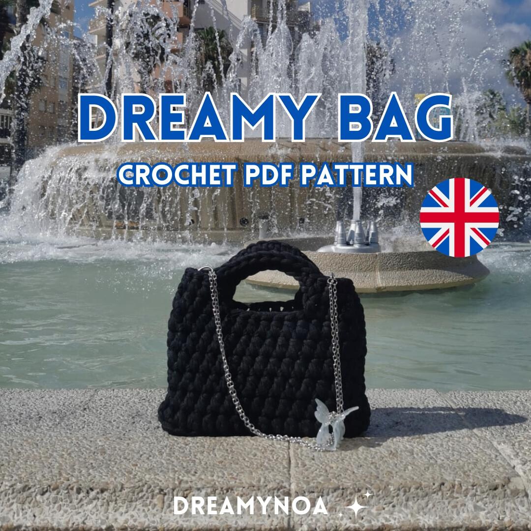 DREAMY BAG Written PDF Crochet Pattern, Beginner Crochet Pattern ...