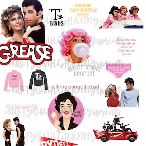 Greaser Party Clip Art