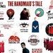 Handmaid Clipart Black White Original Designs SVG PNG JPG Pdf Under His ...