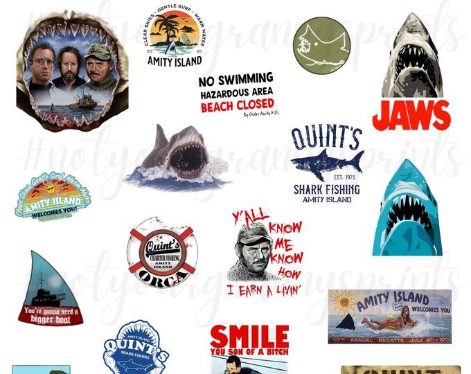 Jaws PNG Digital Download - Etsy