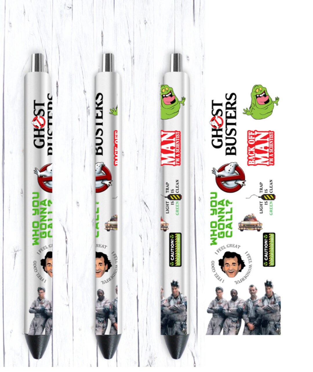 Ghostbusters Inkjoy Pen Wrap PNG Digital Download - Etsy