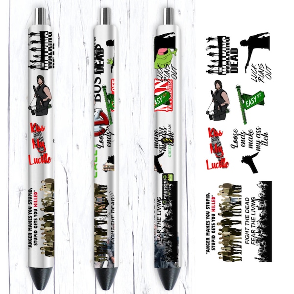 Walking Dead Decal - Etsy