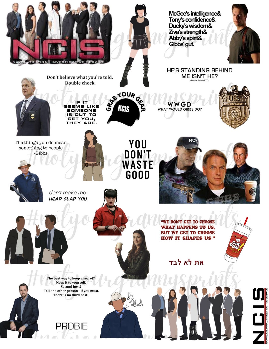 NCIS PNG Digital Download - Etsy