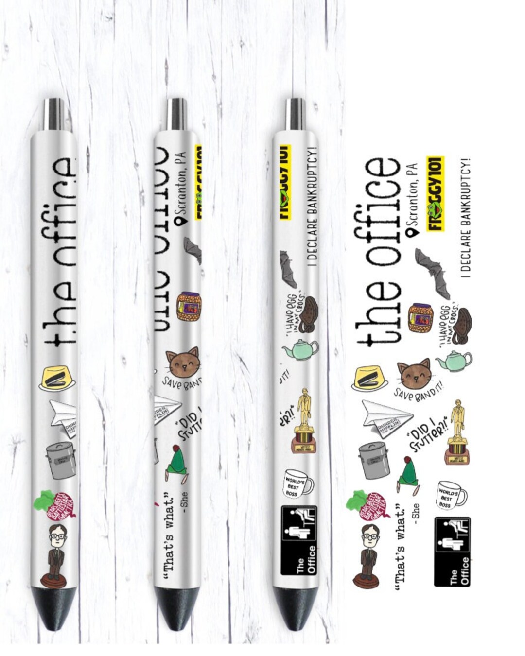 The Office Inkjoy Pen Wrap PNG Digital Download - Etsy