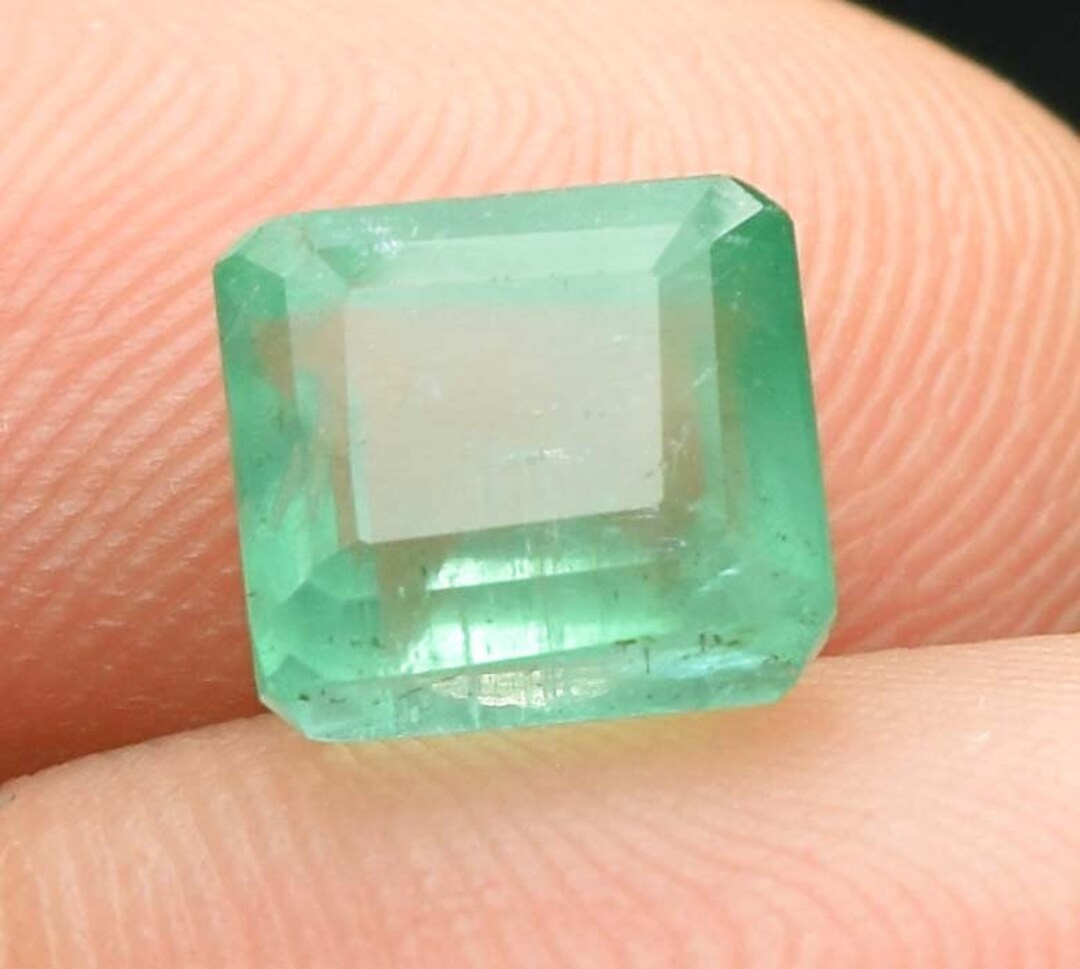 Emerald, Natural Emerald, Emerald Cut Emerald, Zambia Emerald, Natural ...