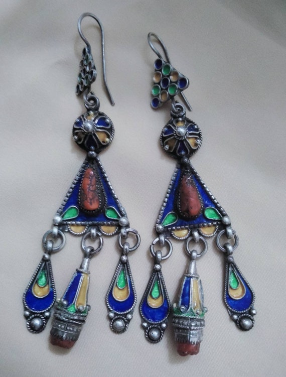 Kabyle - Old Algerian earring from the Grand Kabyle r… - Gem