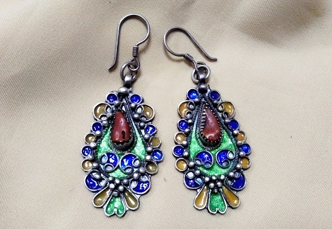 Kabyle Vintage Algerian Earring From the Grand Kabyle Region / Berber ...