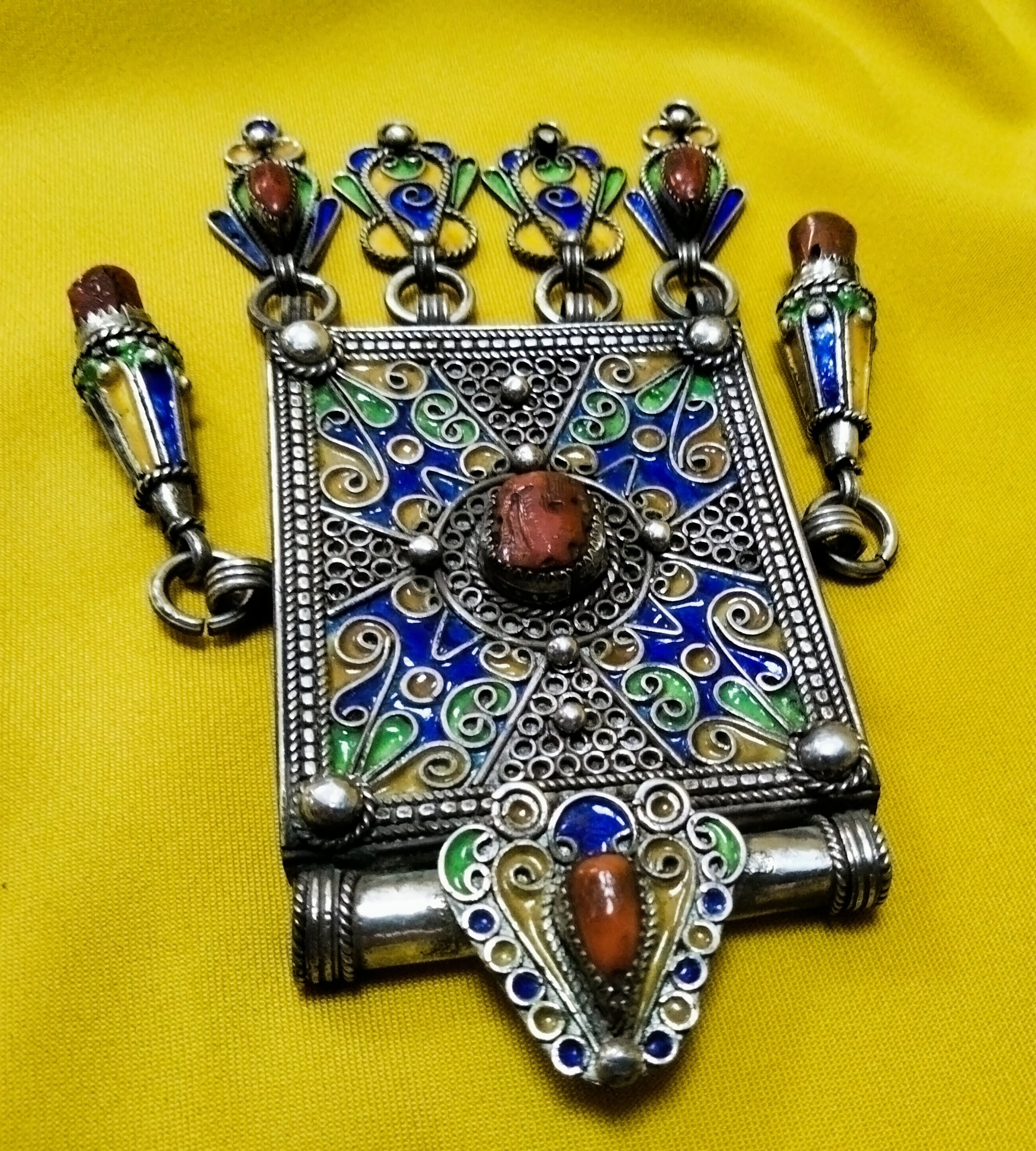 Kabyle Large Old Algerian Talisman, Greater Kabyle Region / Kabyle ...