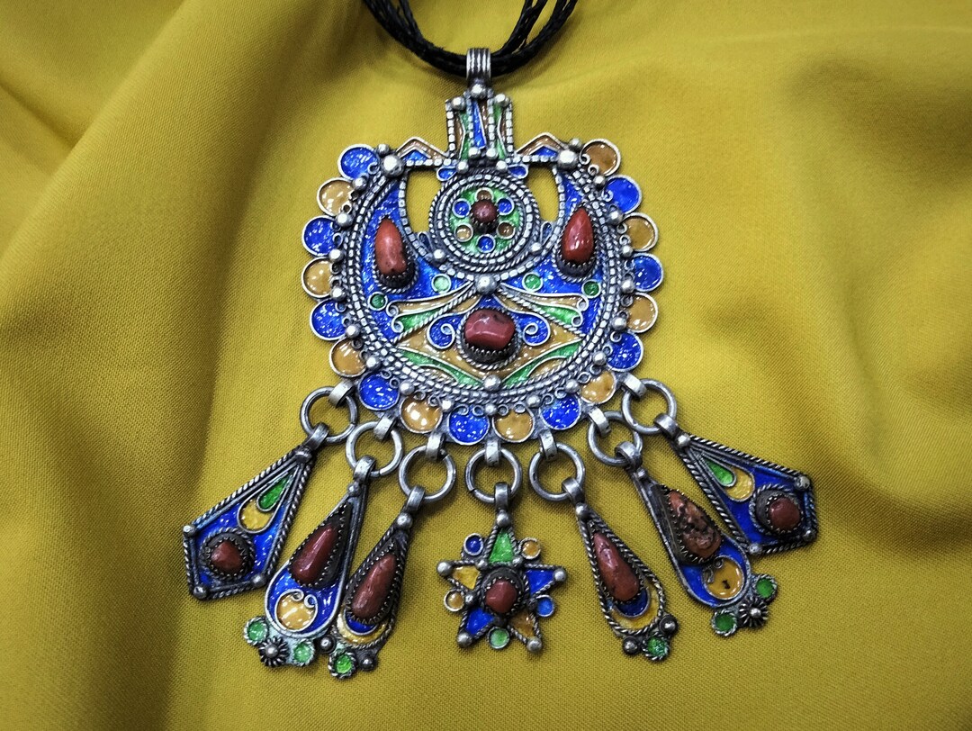 Kabyle Old Algerian Necklace From the Greater Kabyle Region / Kabyle ...