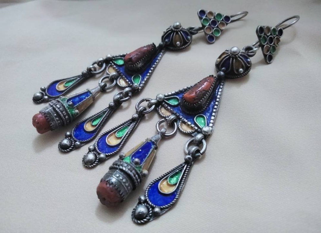 Kabyle Old Algerian Earring From the Grand Kabyle Region / Berber ...