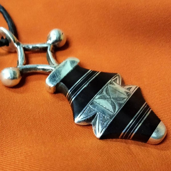 Tuareg Ebony Pendant - Etsy
