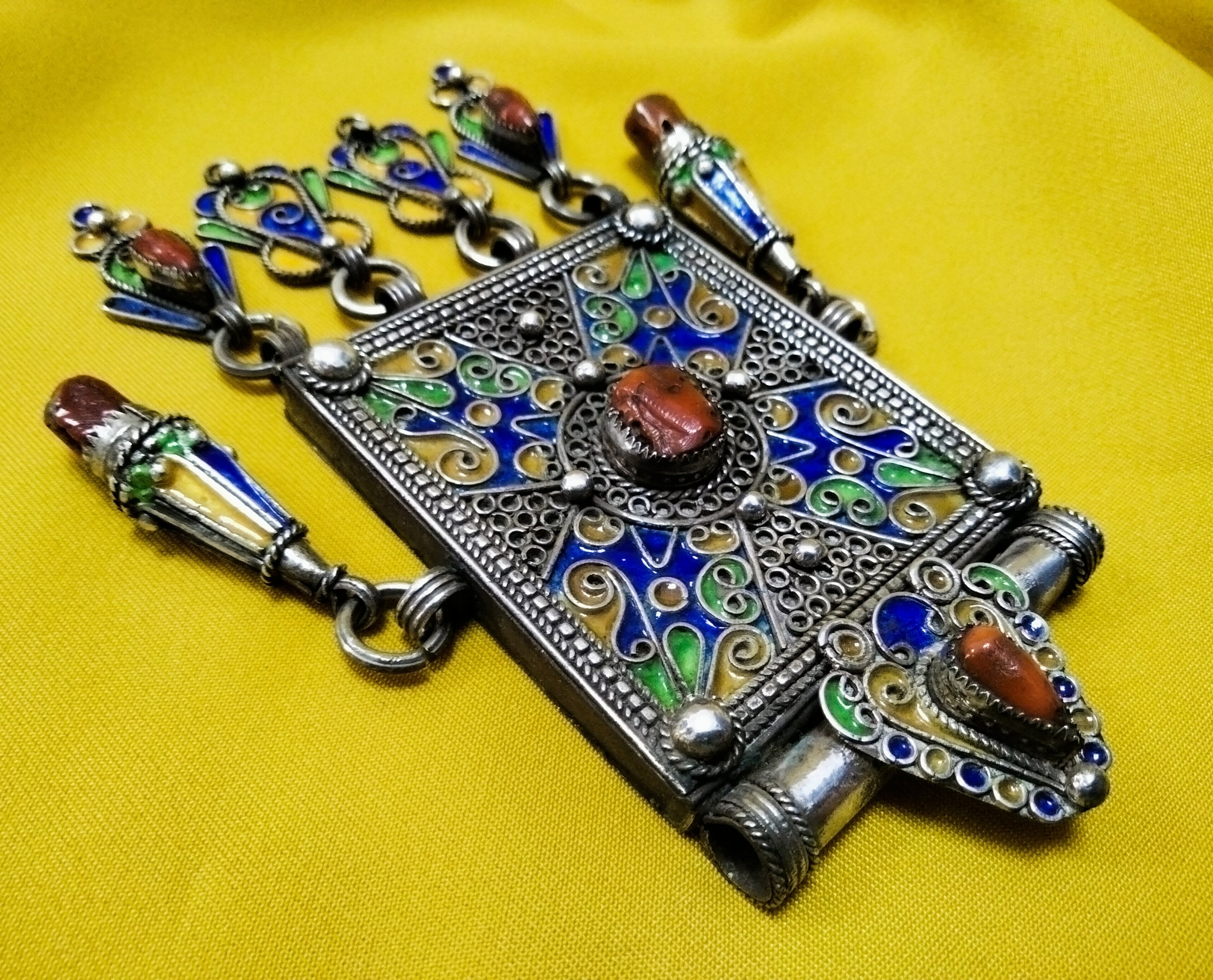 Kabyle Large Old Algerian Talisman, Greater Kabyle Region / Kabyle ...