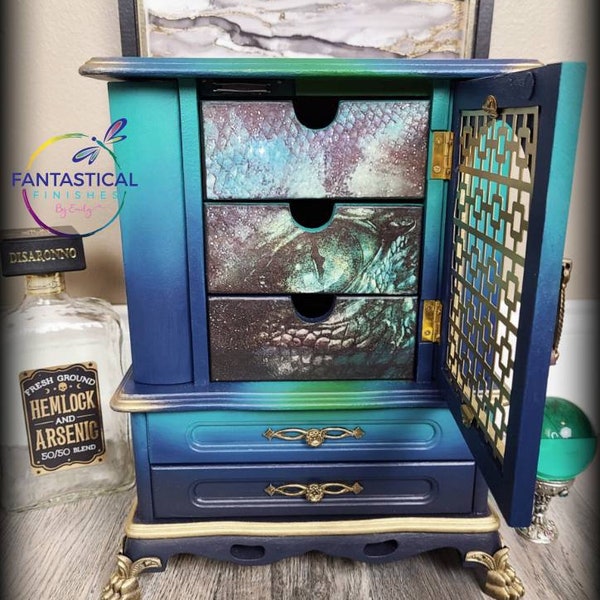Upcycled Jewelry Box - Etsy