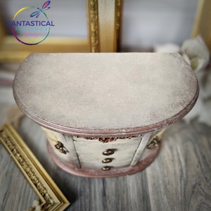 Davinci Jewelry Box | Hand Painted | Decoupage Box | Upcycled | Unique ...