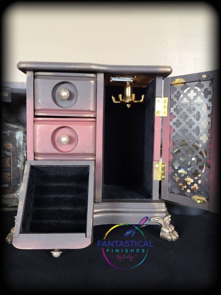 Gothic Jewelry Box Vampire Box Haunted Box Bronze | Etsy