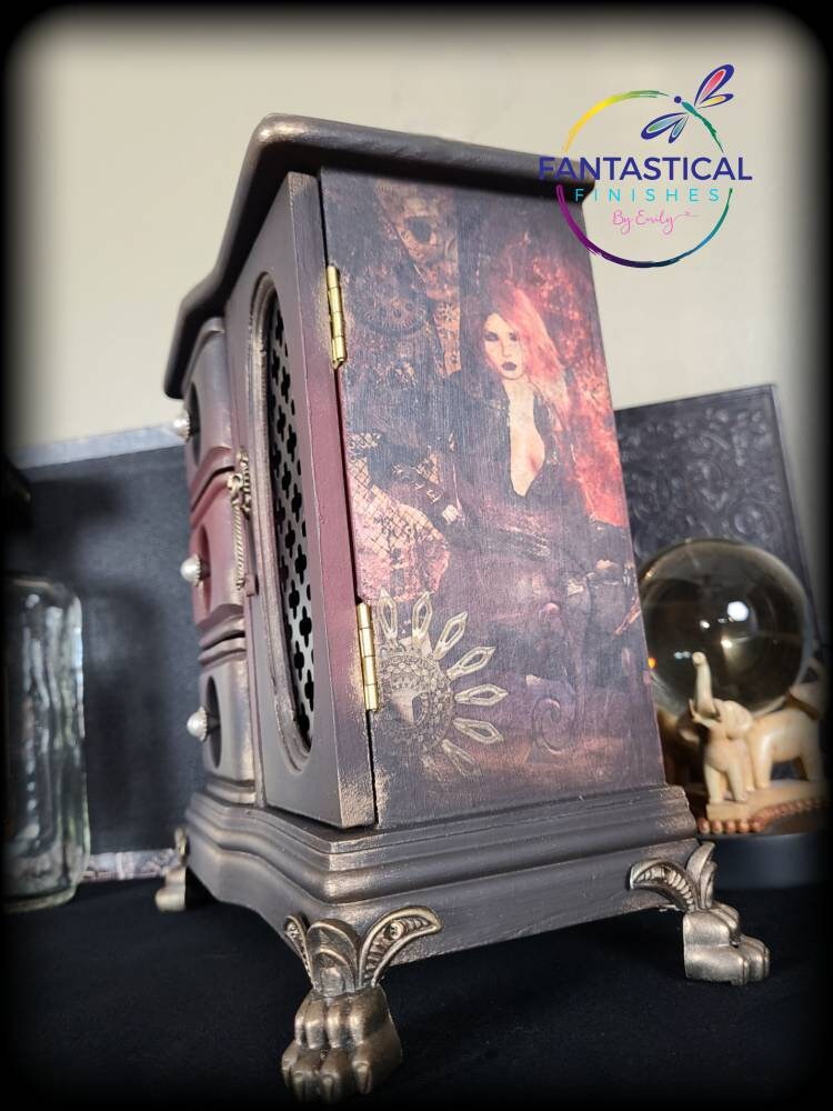 Gothic Jewelry Box Vampire Box Haunted Box Bronze | Etsy