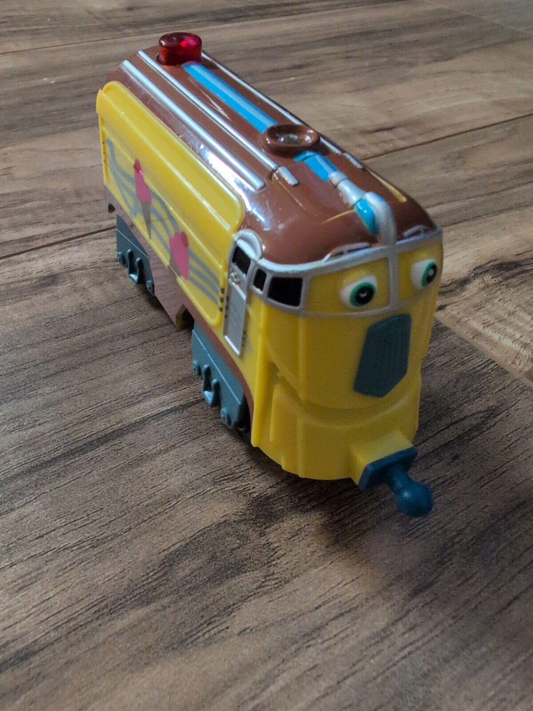 Chuggington Train Mtambo Engine Yellow Ice Cream 2010 Diecast - Etsy
