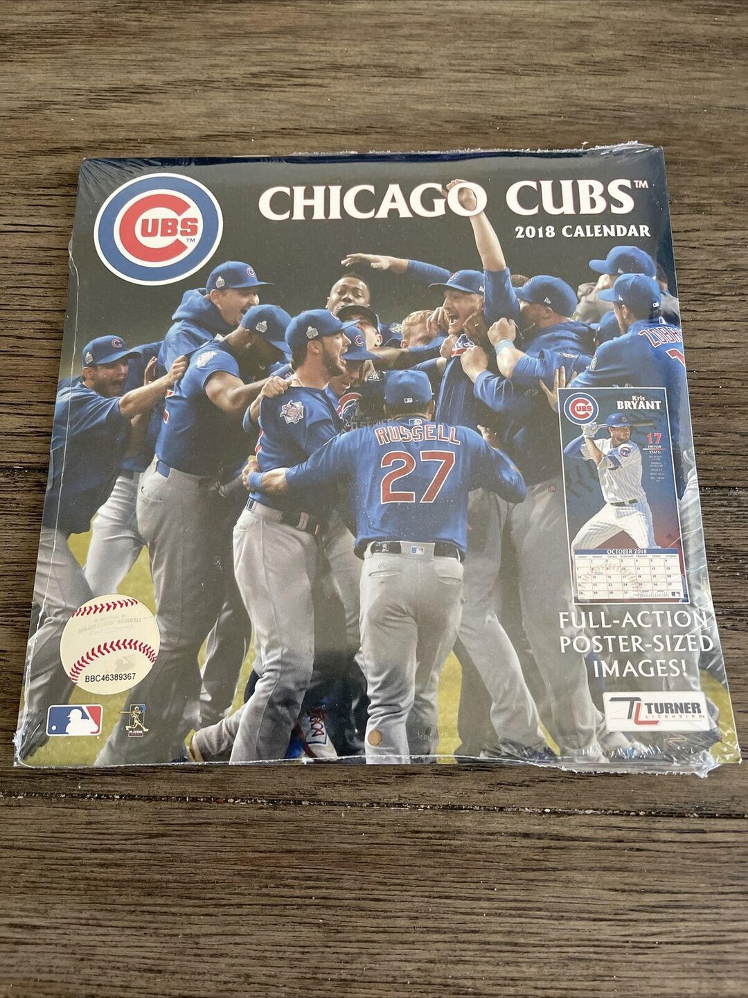 Chicago Cubs 2018 Mini Wall Calendar MLB Baseball GUC - Sealed in ...
