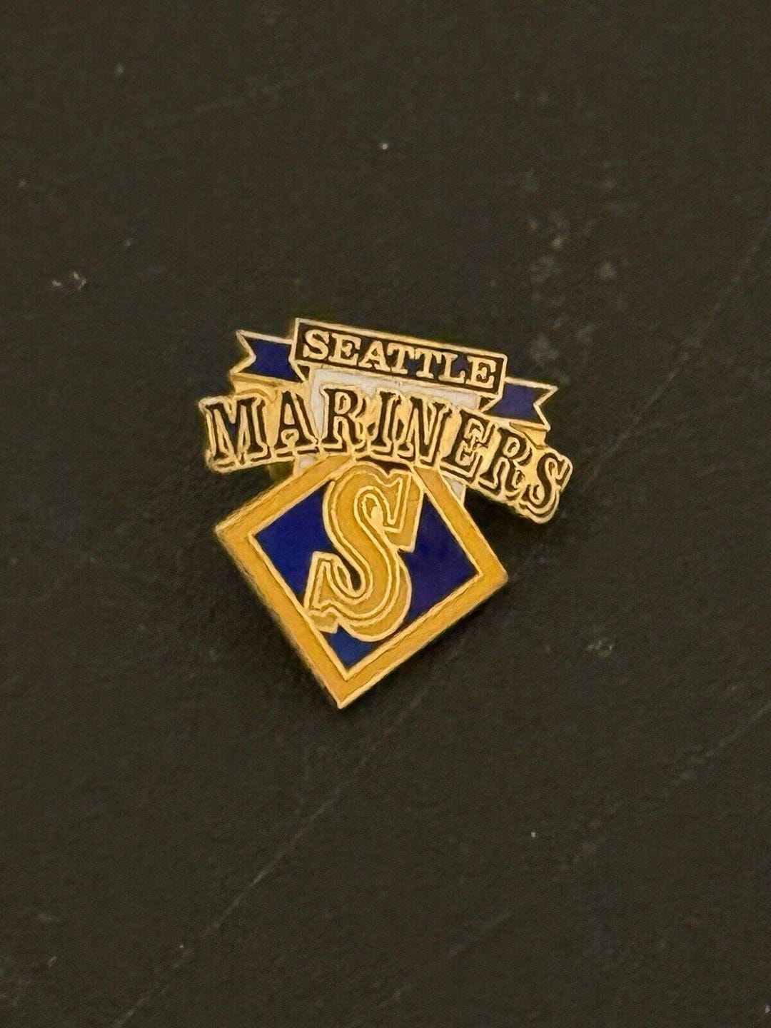 Vintage 1988 Seattle Mariners Logo Pin MLB Peter David - Etsy