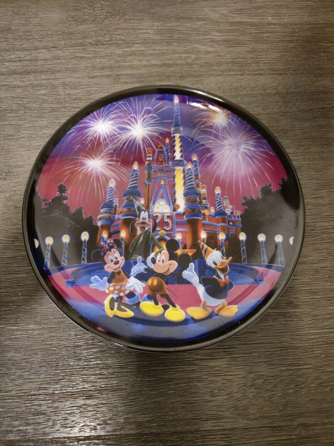 Vintage the Art of Disney 25 Magical Years Plate NIB - Etsy