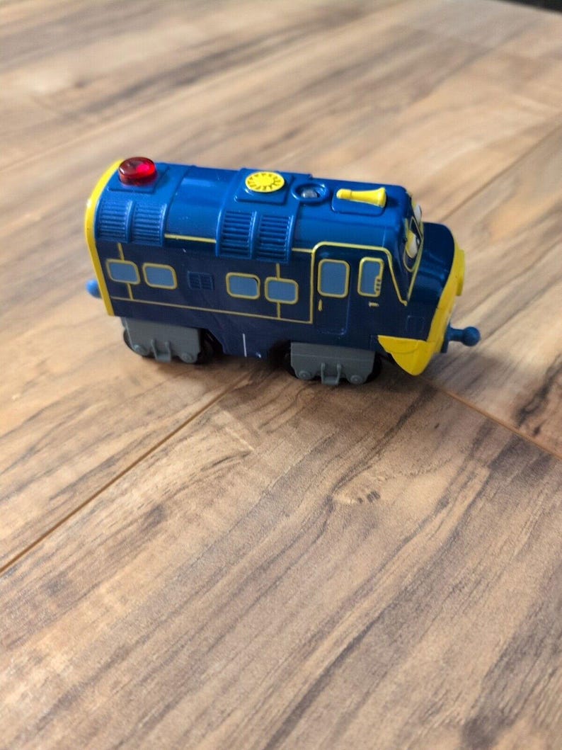 Chuggington Brewster Train Die Cast Blue/yellow 2010 Toy Engine - Etsy
