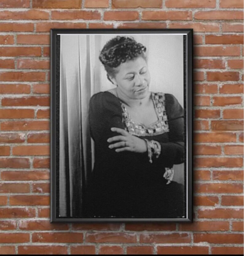 RARE Vintage Ella Fitzgerald Poster - Etsy