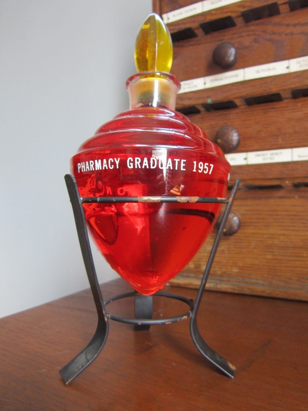 Pharmacy Show Globe Apothecary Showglobe Glass Bottle Pharmacist ...