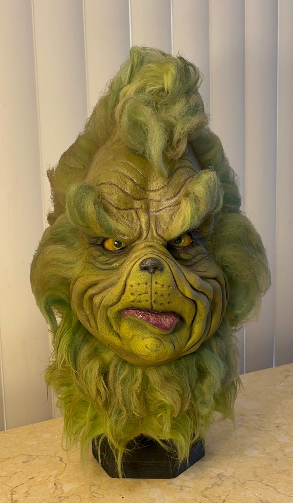 Jim Carrey Mar An Makeup Grinch Dr Seuss How The Grinch Stole