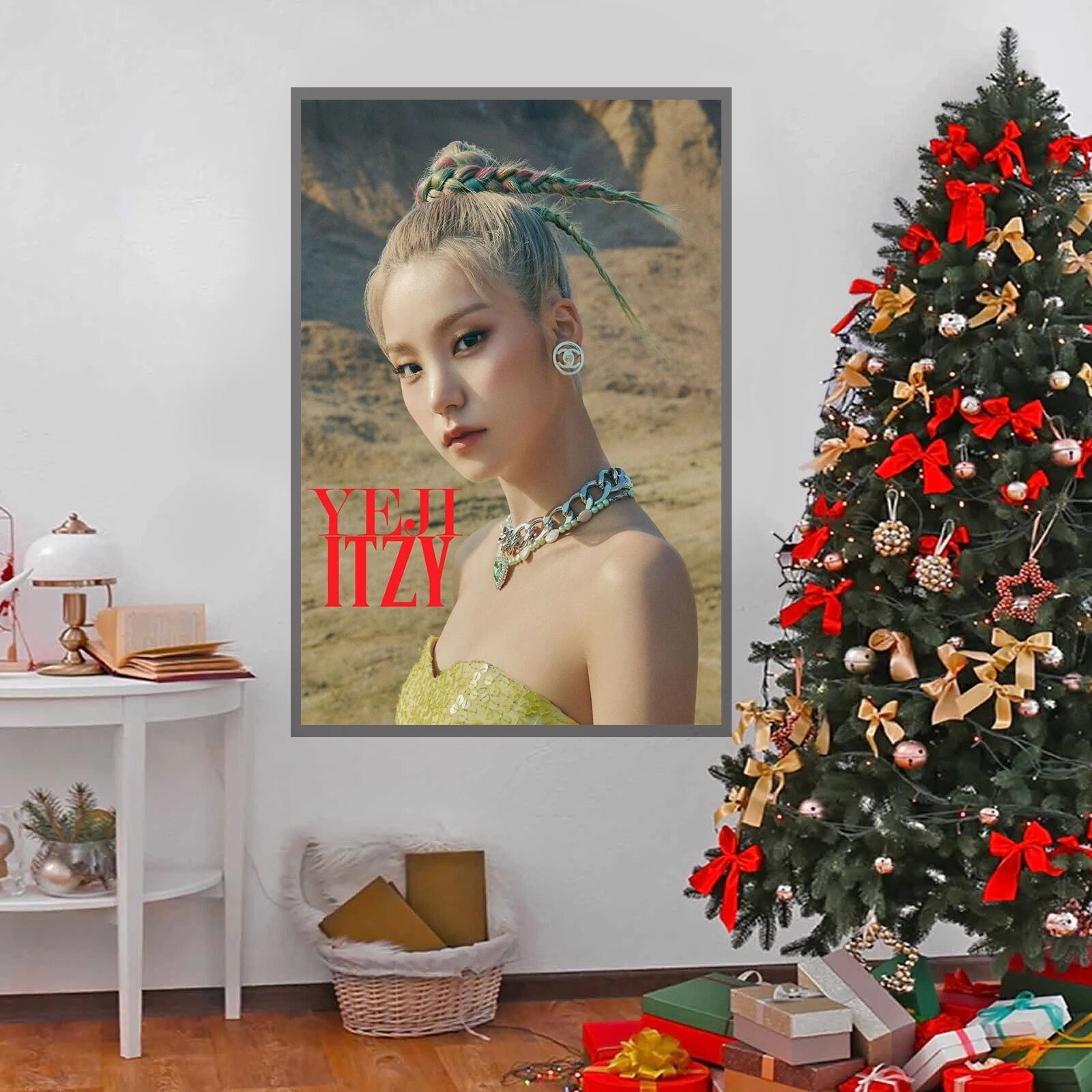 Itzy Yeji Poster K-pop Poster K pop Idol Poster Christmas | Etsy