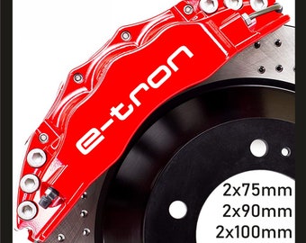 Audi Brake Caliper Decals Stickers - Etsy