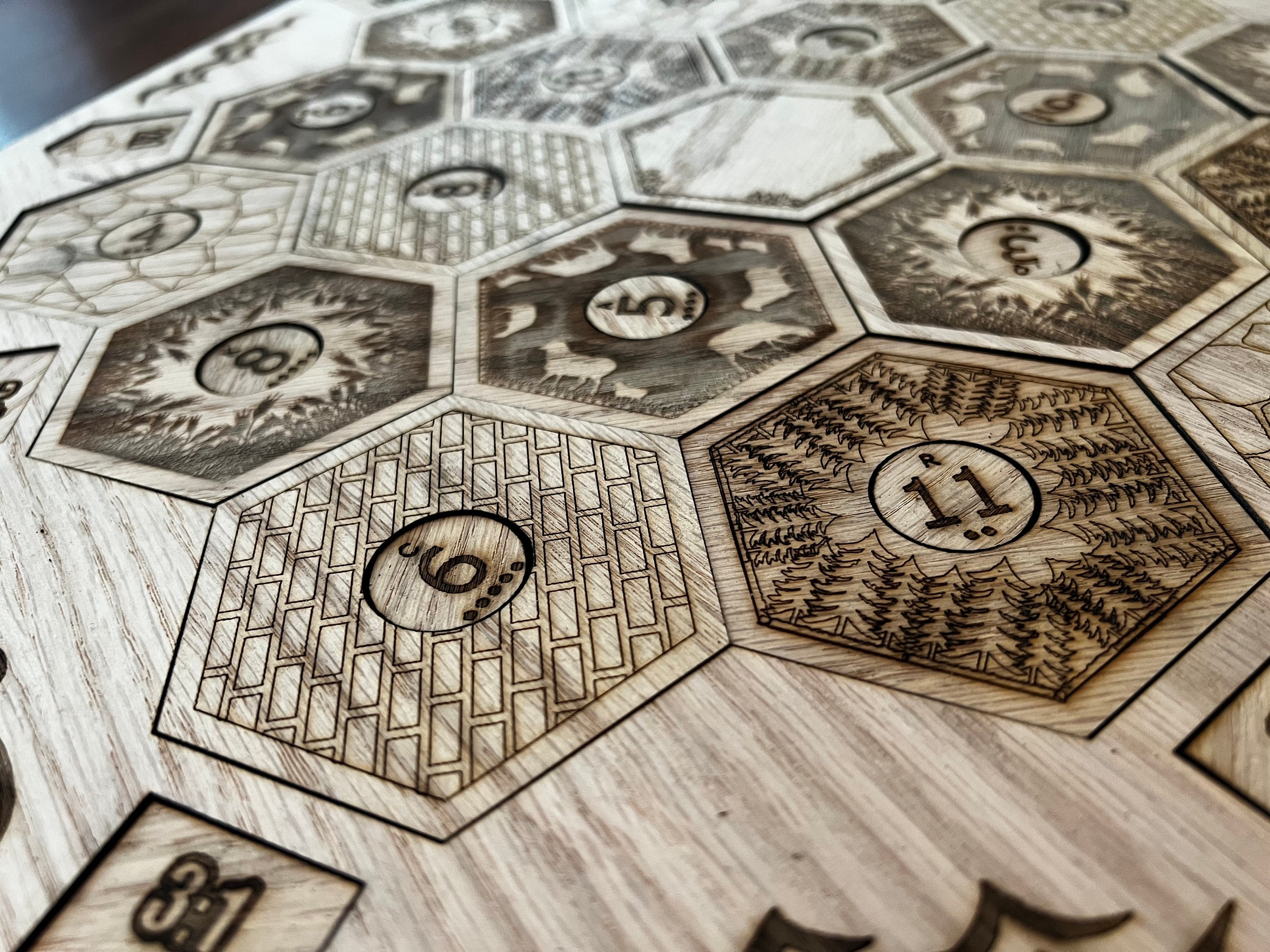 Settlers Custom Tiles - Etsy