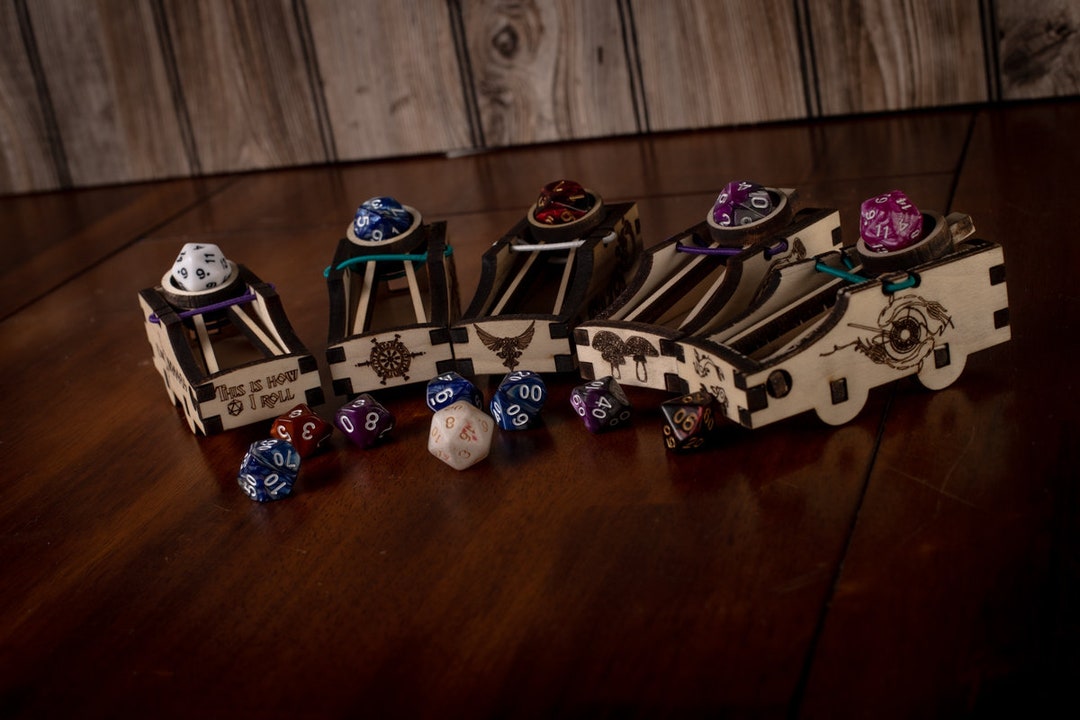 Wooden Dice-a-pult Siege Weapon - Etsy