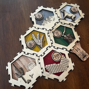 Settlers Custom Tiles - Etsy