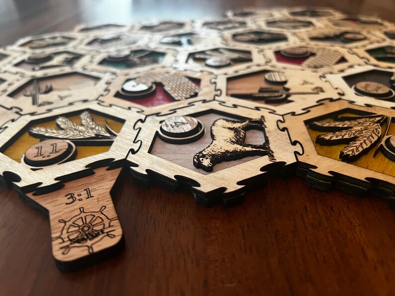 Settlers Custom Tiles - Etsy