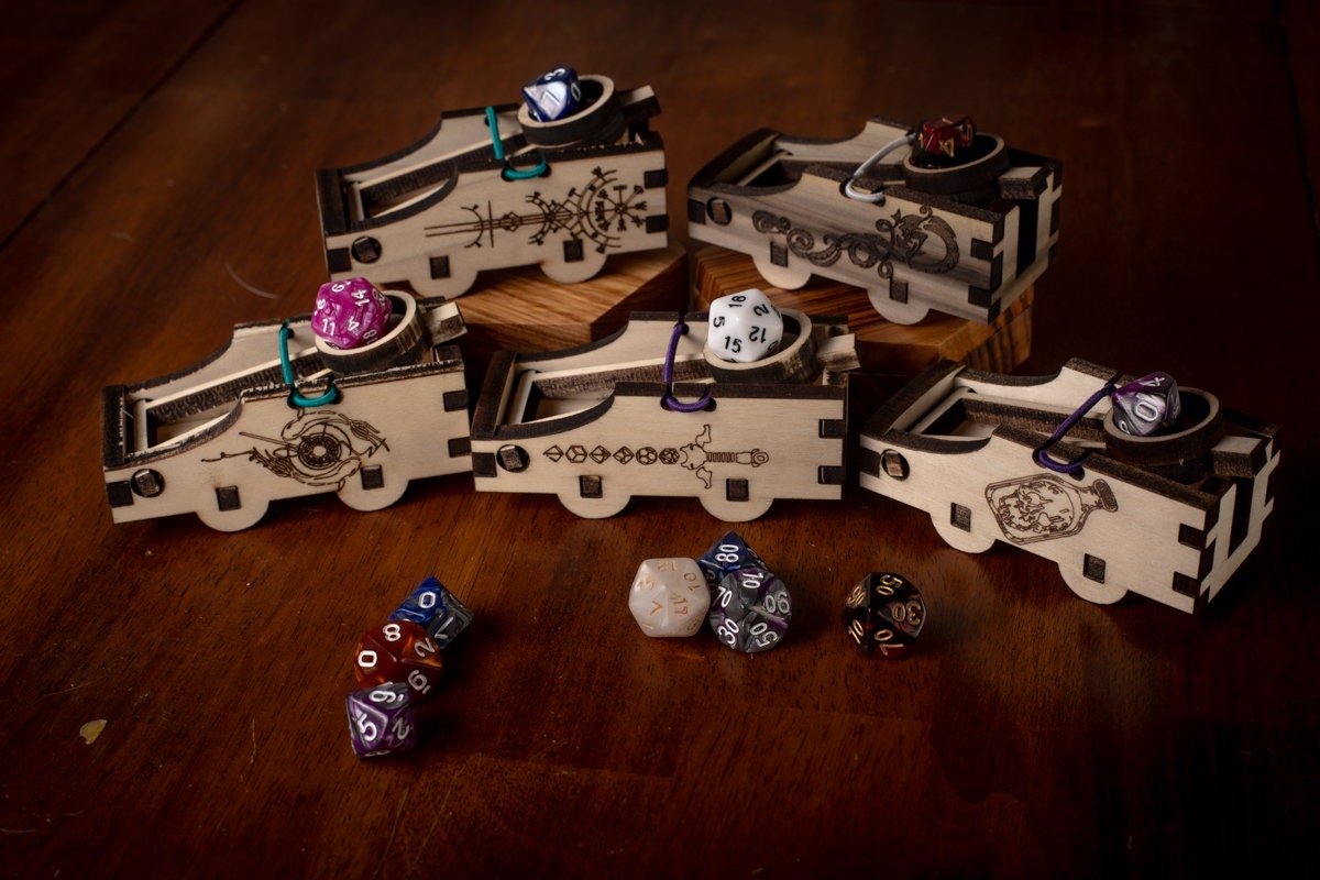 Wooden Dice-a-pult Siege Weapon - Etsy