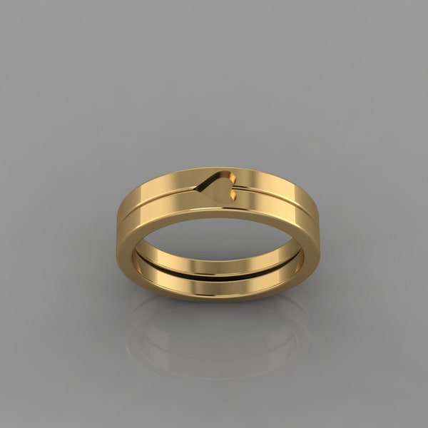 Heart Cut Ring - Etsy